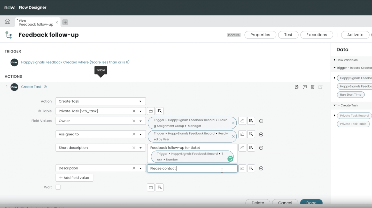 How to Create Instant Feedback Loops with Flow Designer in ServiceNow ...