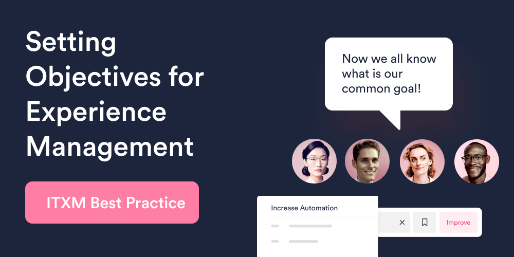 Setting Objectives is Key to Succeed in ITXM | HappySignals