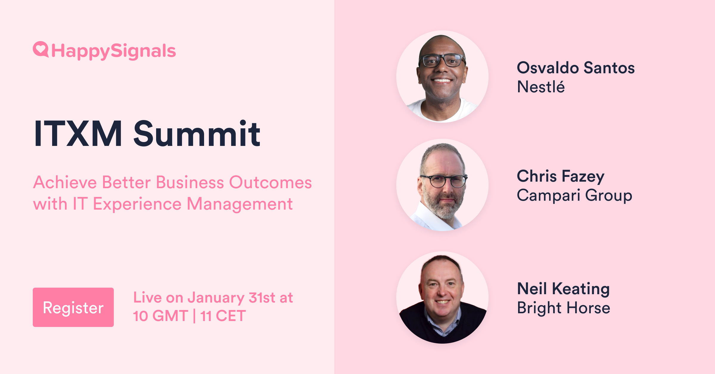 ITXM Summit | HappySignals