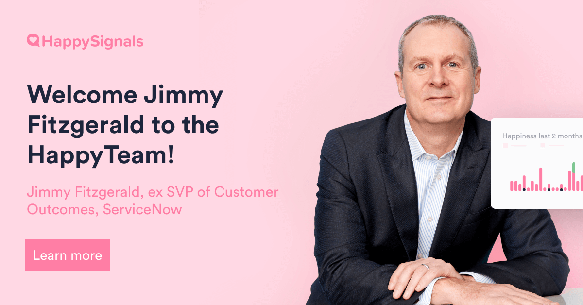 HappySignals welcomes former ServiceNow SVP Jimmy Fitzgerald as a Board ...